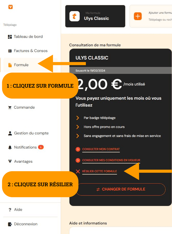 Comment résilier mon abonnement télépéage ? | Ulys | Ulys